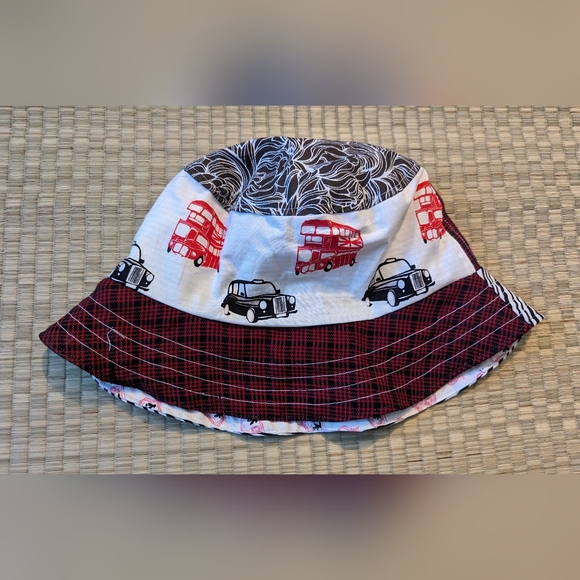 Handmade | Accessories | Handmade Patchwork London Themed Bucket Hat | Poshmark